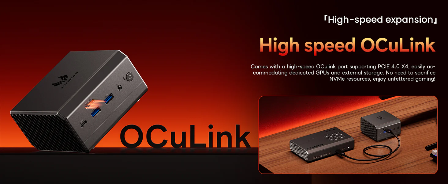 mini PC Aoostar GT37 Ryzen AI9 HX370 Zen 5 Power in Sleek Design High ...