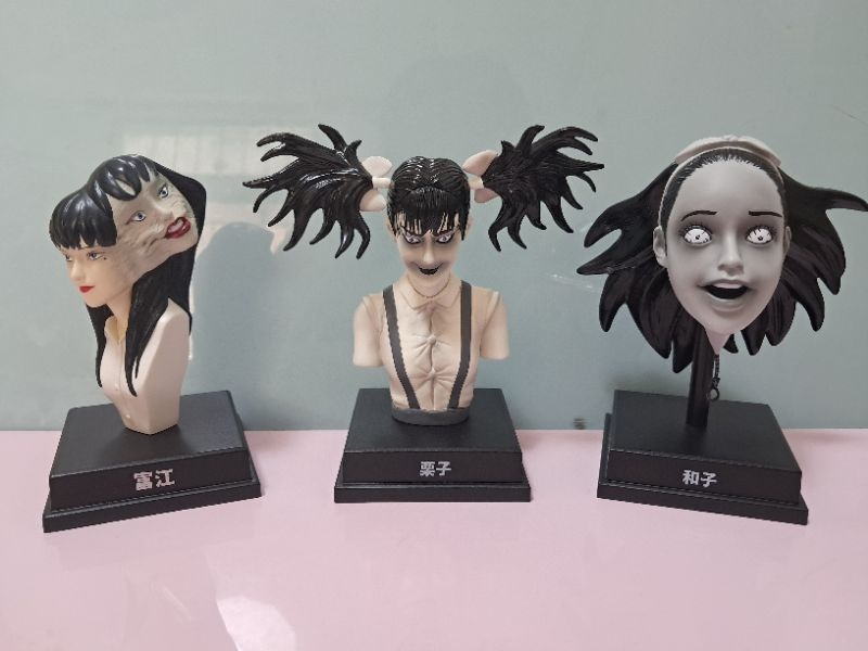 Junji ito Rare Collections 3 Characters From Blind box Tomie Kuriko ...