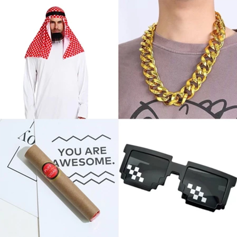 Arabic costume cosplay ชุดเสี่ย ชุดเศรษฐีดูไบ ชุดคอสตูม ชุดแฟนซี ...