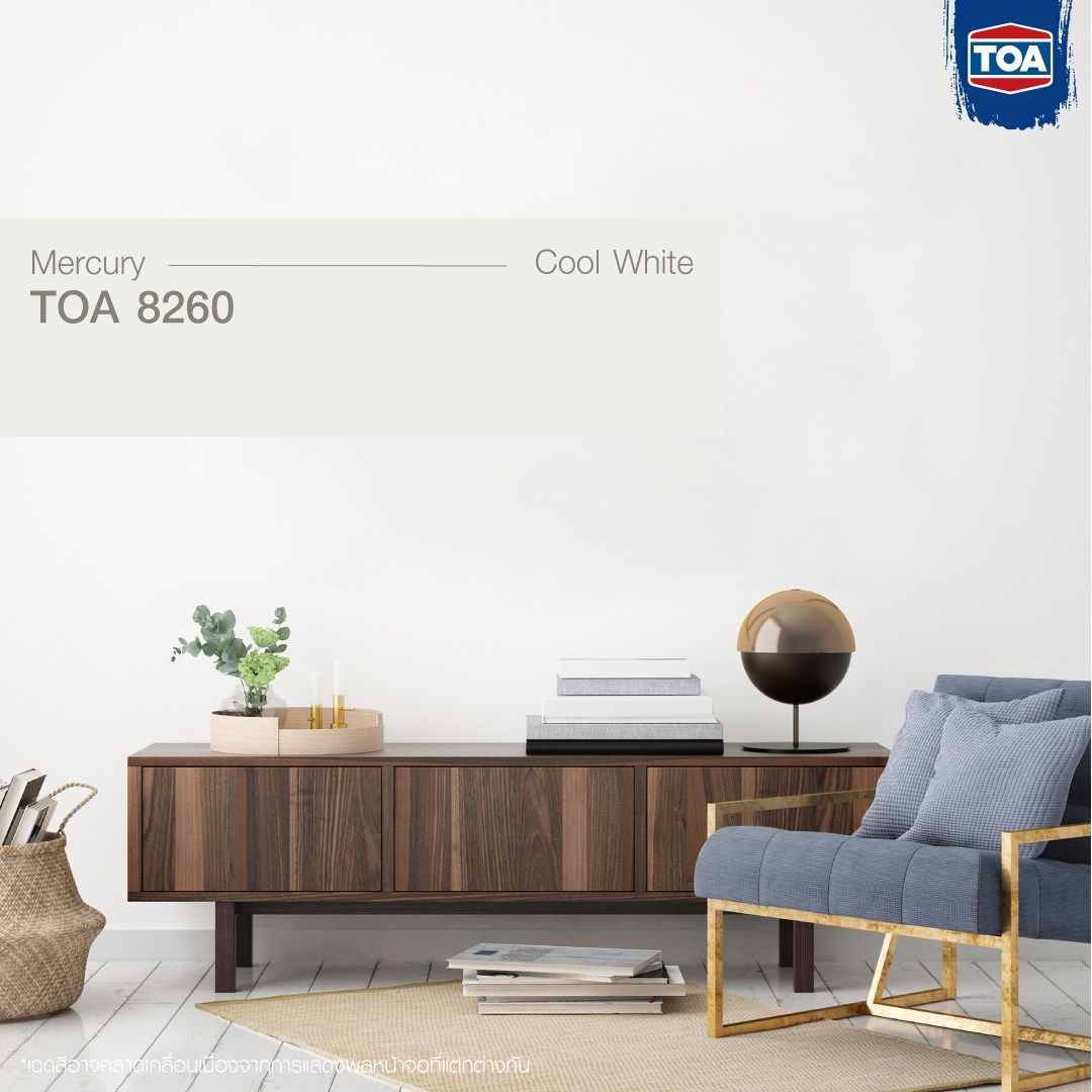 TOA 8260 Mercury ทุกรุ่น สีทาบ้าน ขนาด 9 ลิตร สีทาภายใน สีทาภายนอก สี ...