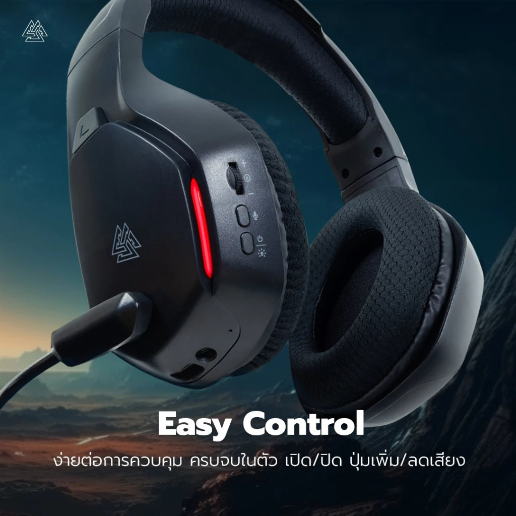 [ประกัน 2 ปี] EGA TYPE H17 หูฟังเกมมิ่ง Gaming Headset เชื่อมต่อได้ 3 ...