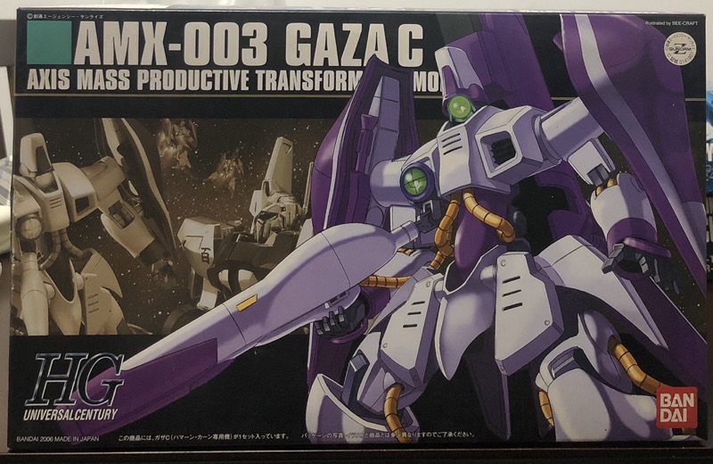 BANDAI HGUC 062 AMX-003 GAZA C (กล่องเก่าเก็บ) พร้อมส่ง | Shopee Thailand