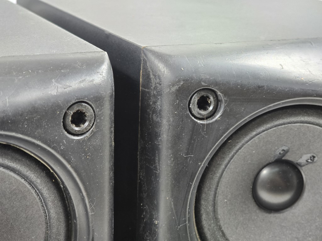 BB9 ลำโพงมือสองญี่ปุ่น 1 คู่ (201) KENWOOD LS-A7 Bi-wire 80W 6 โอห์ม Woofer 5 นิ้ว Size ตู้ 20 ...