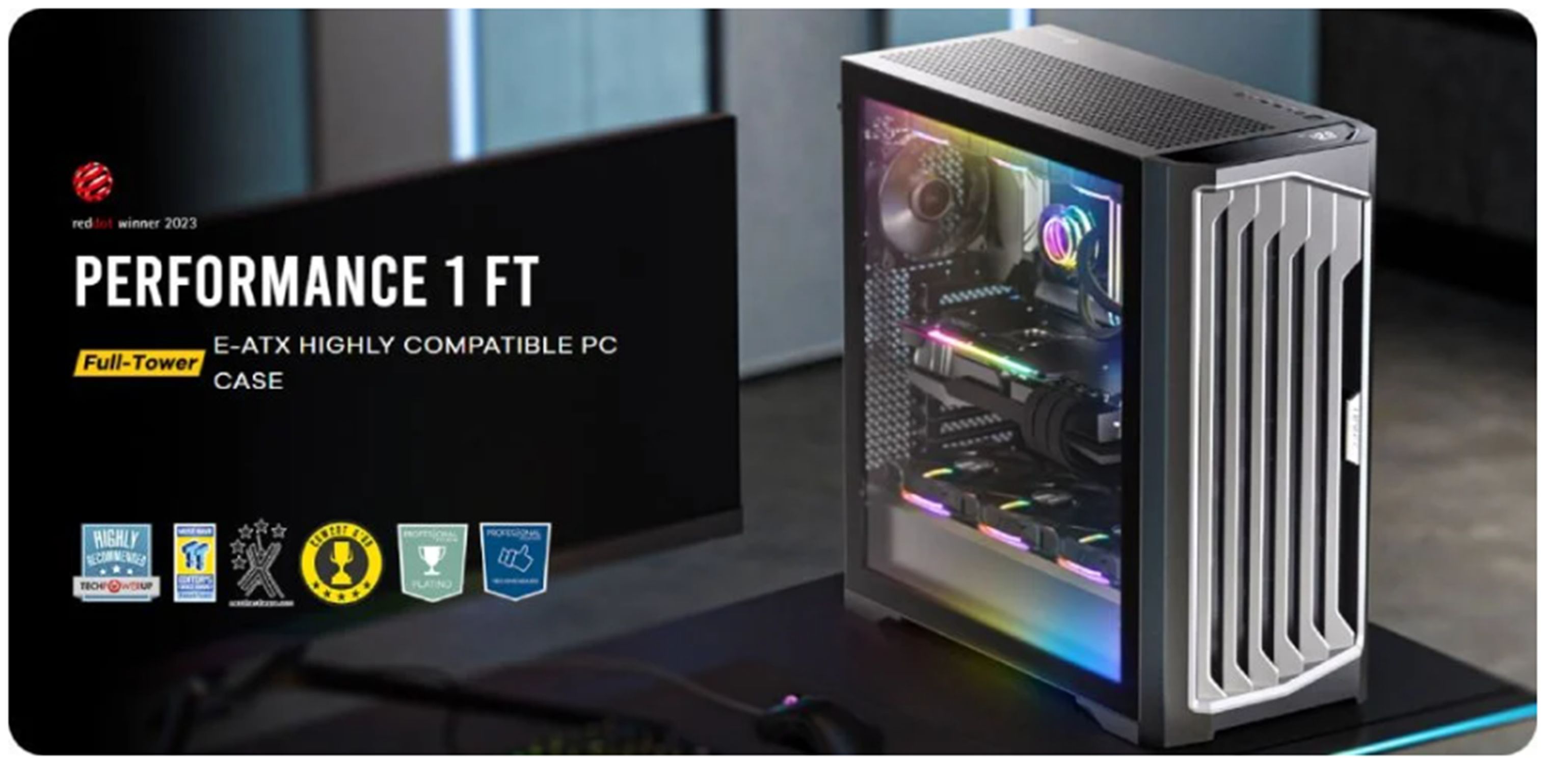 เคสคอมพิวเตอร์ Antec Performance 1 FT (E-ATX) Black | Shopee Thailand