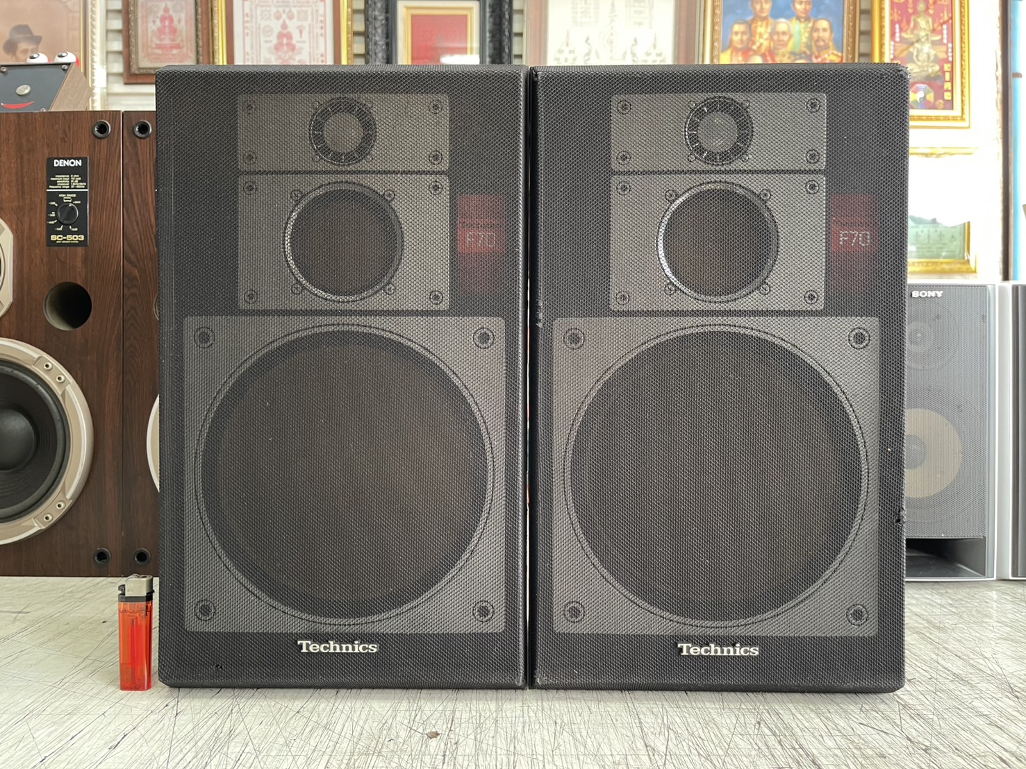 ลำโพง TECHNICS SB-F7O (MADE IN JAPAN) ลำโพง 3 ทาง ระบบตู้เปิด วูฟเฟอร์ ...
