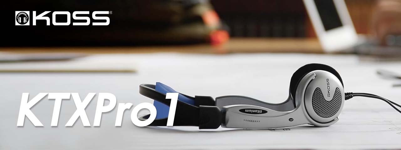 Koss KTXPro1 หูฟังออนเอียร์ ไดรเวอร์เคลือบ Titanium | Shopee Thailand