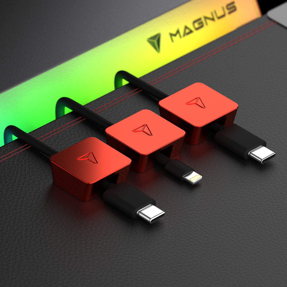 Secretlab Magnetic Cable Anchors — ที่ยึดสายเคเบิลแม่เหล็ก สีแดง ...