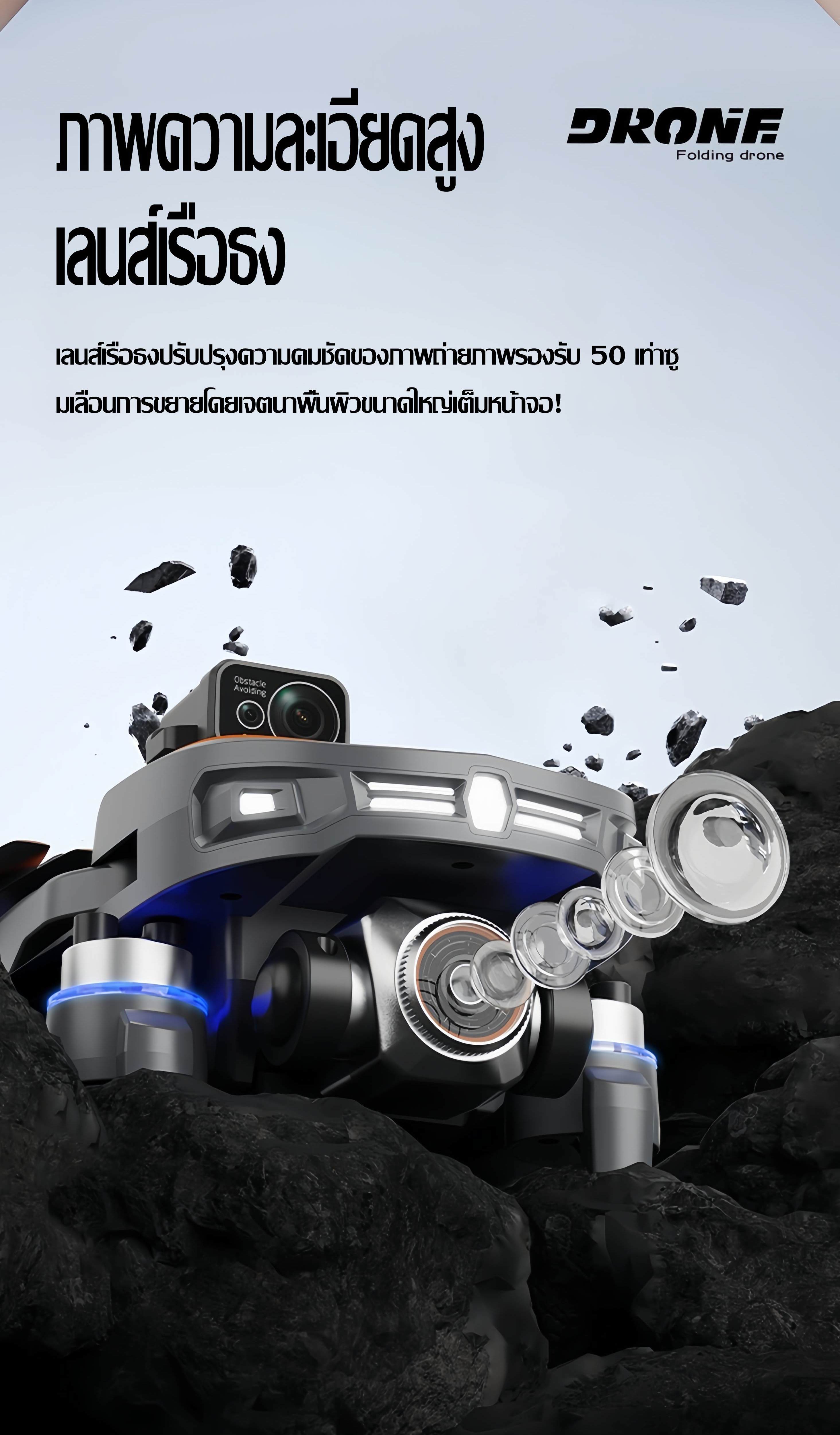 DJI โดรน S28 Pro Max พร้อมหน้าจอ 4.5 นิ้ว มอเตอร์ไร้แปรงถ่าน โดรน GPS ...