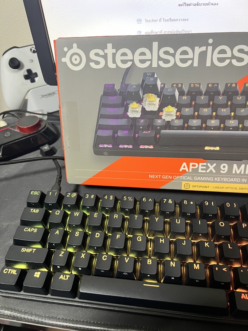 Steelseries Apex 9 mini มือ 2 | Shopee Thailand