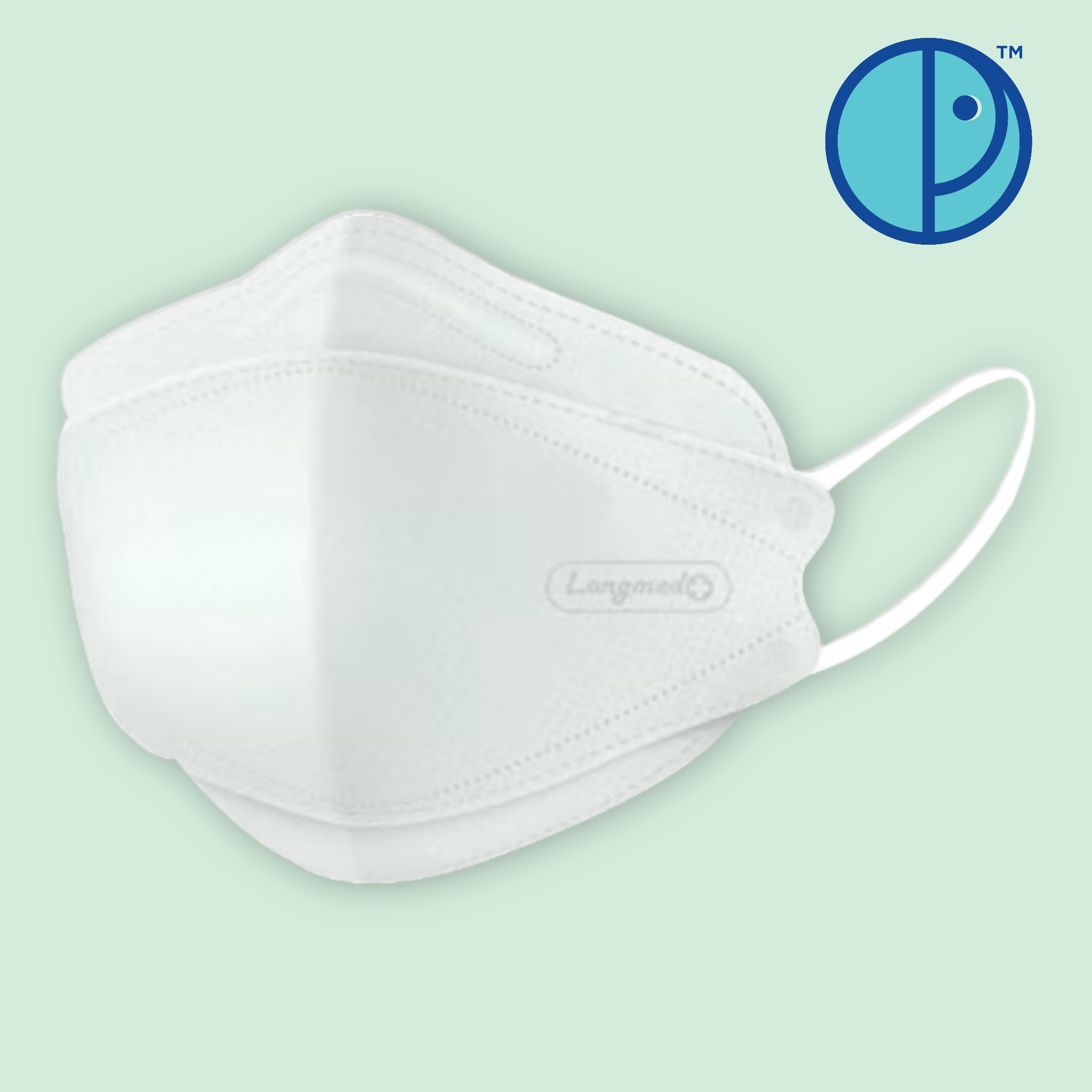 Longmed Klean Mask Fish Mask LF99 หน้ากากอนามัย หน้ากากปลา 4 ชั้น (ขนาด ...