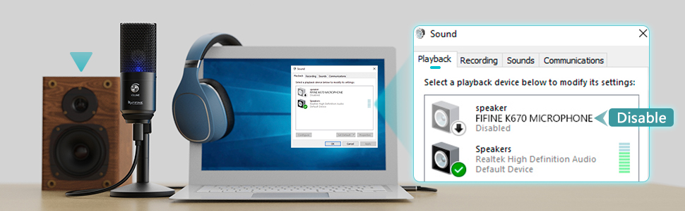 FIFINE K670B USB Condenser Microphone: ไมค์เสียงใสเพื่อพอดแคสต์/สตรีม พร้อมประกันศูนย์ 1 ปี ...