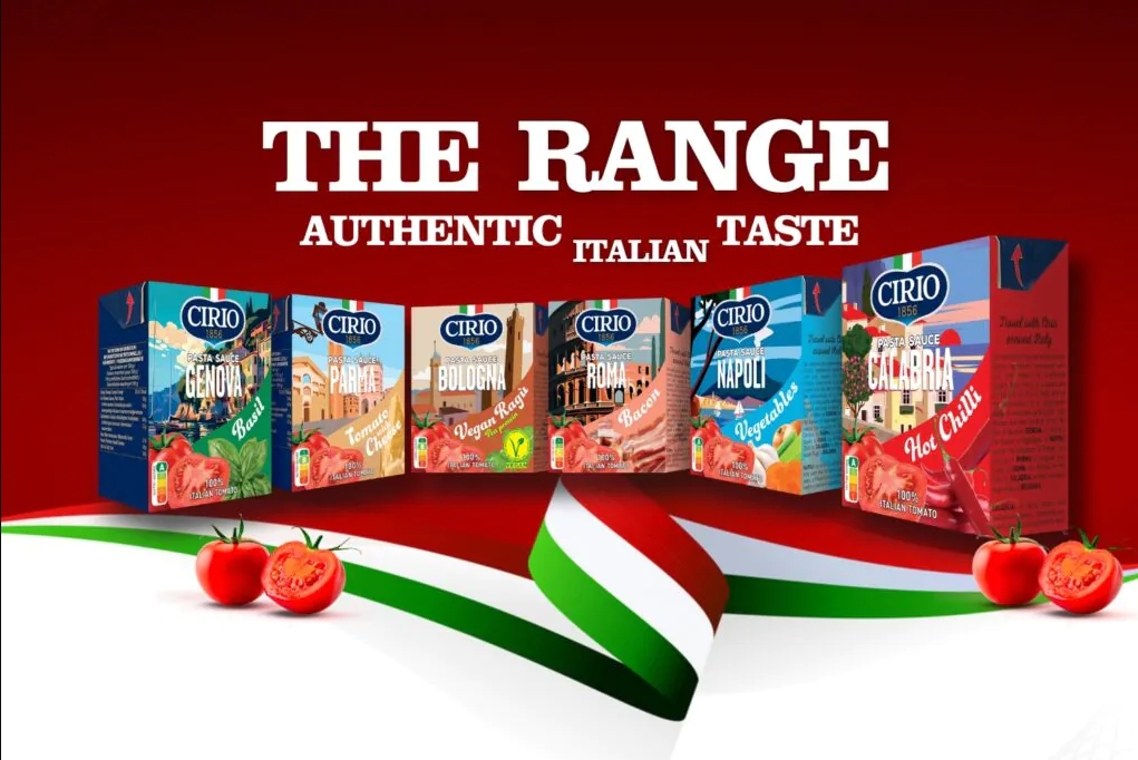 Cirio BOLOGNA Pasta Sauce 340g Vegan Pea Protein 100% Italian Tomato ...