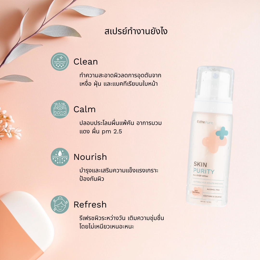 Skin Purity All-Over Spray (Skin SOS Spray) | Shopee Thailand