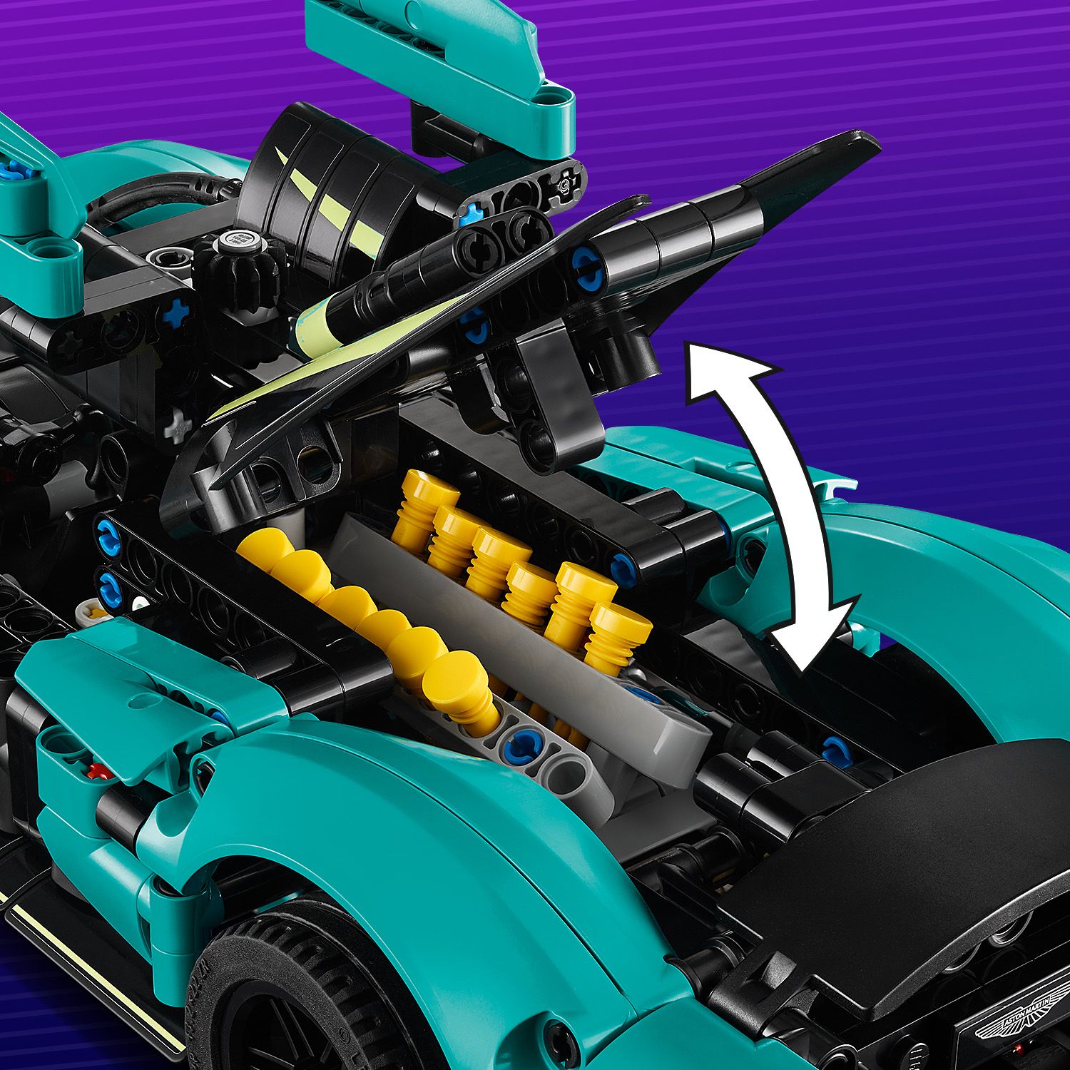 LEGO Technic 42208 Aston Martin Valkyrie (707pcs.), Building Blocks ...