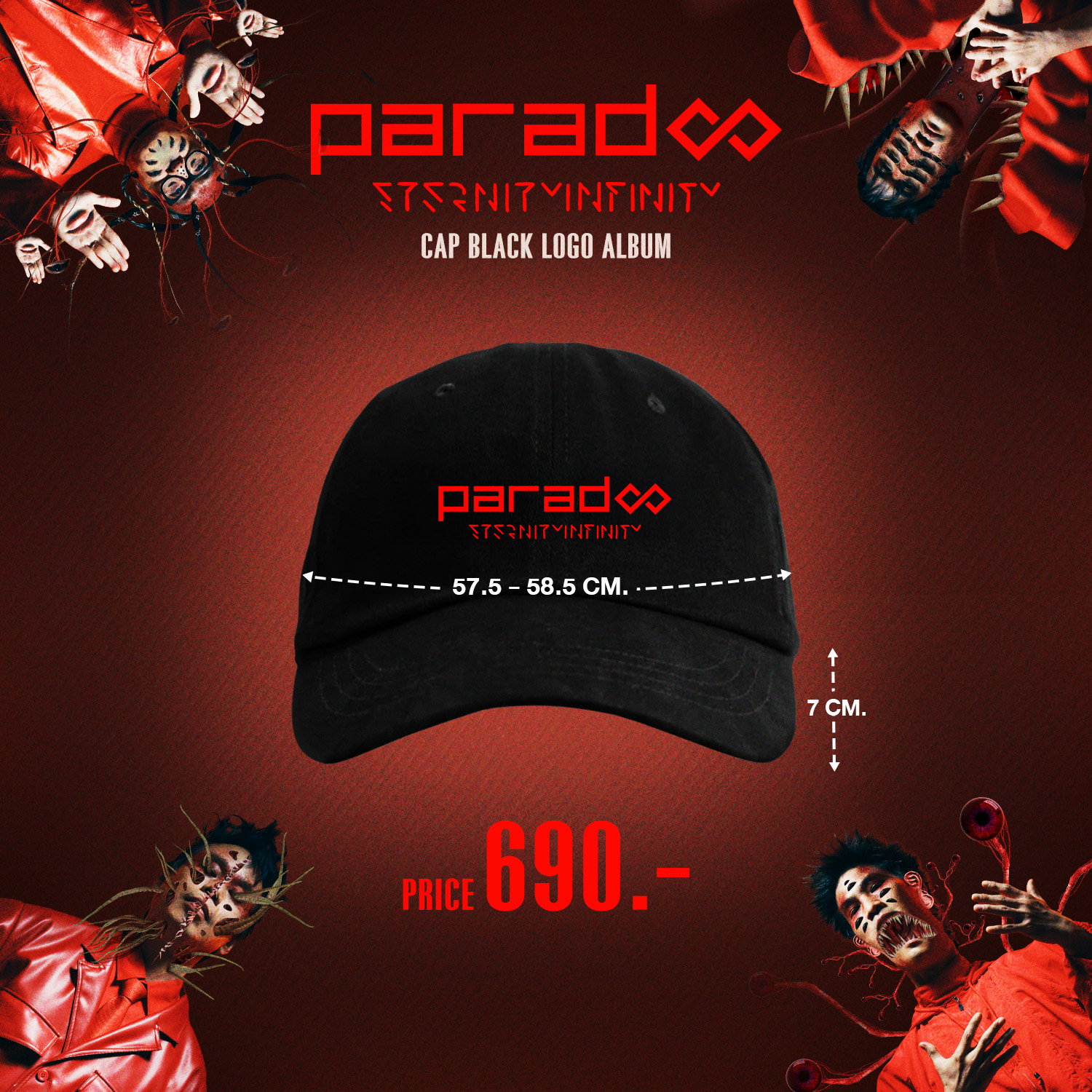 GMM MUSIC : PARADOX CAP BLACK ALBUM | Shopee Thailand