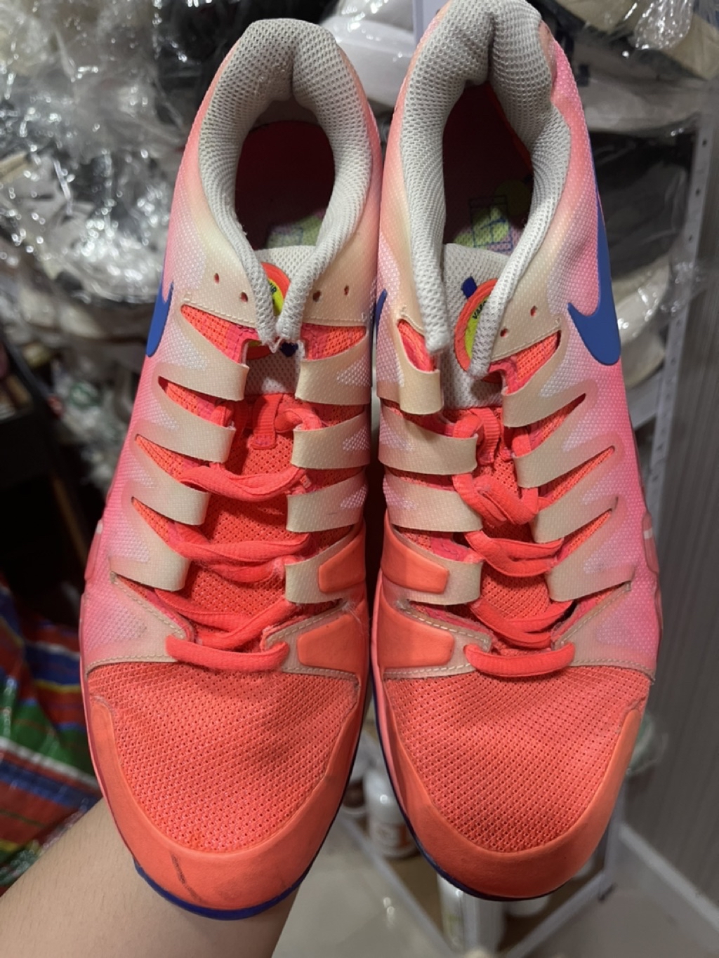 รองเท้าเทนนิสมือสอง แบรนด์ ไนกี้ size42//26.5cm. | Shopee Thailand