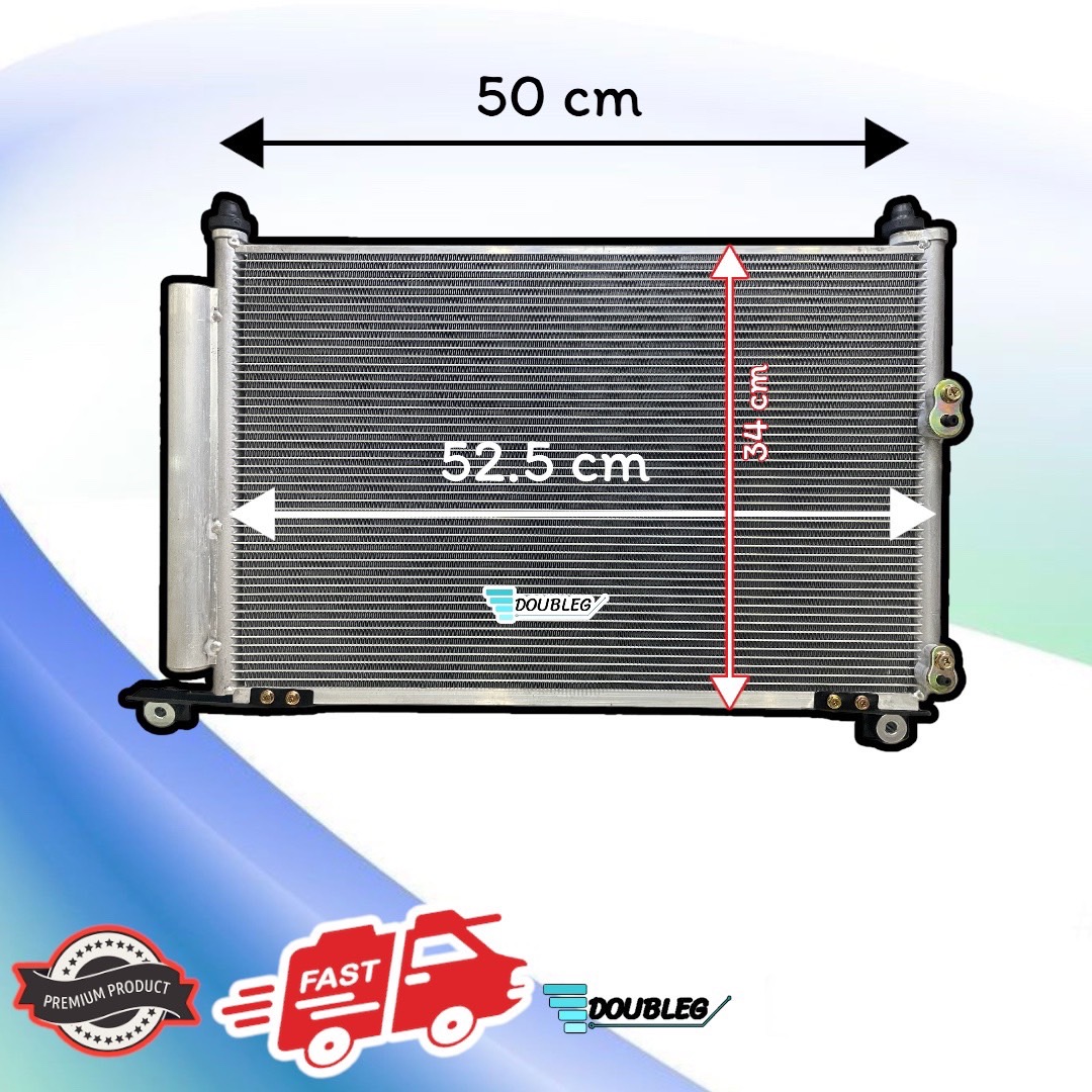 แผงระบายความร้อนแอร์รถยนต์ FORD RANGER (T5) /EVEREST/MAZDA BT-50 ปี2006 ...
