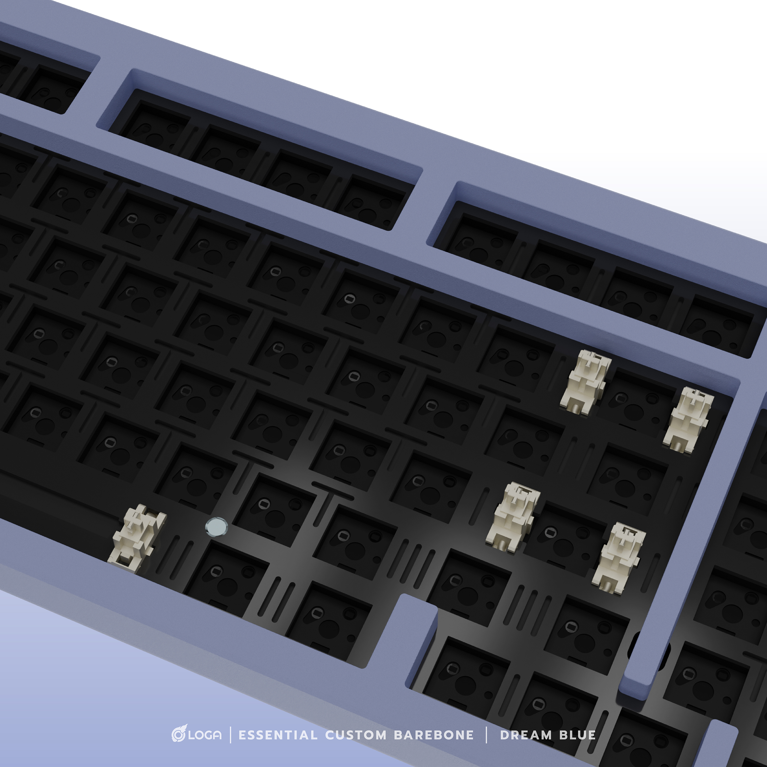 LOGA RAVANA R2 ESSENTIAL : 98 % wired mechanical keyboard [Barebone] | Shopee Thailand