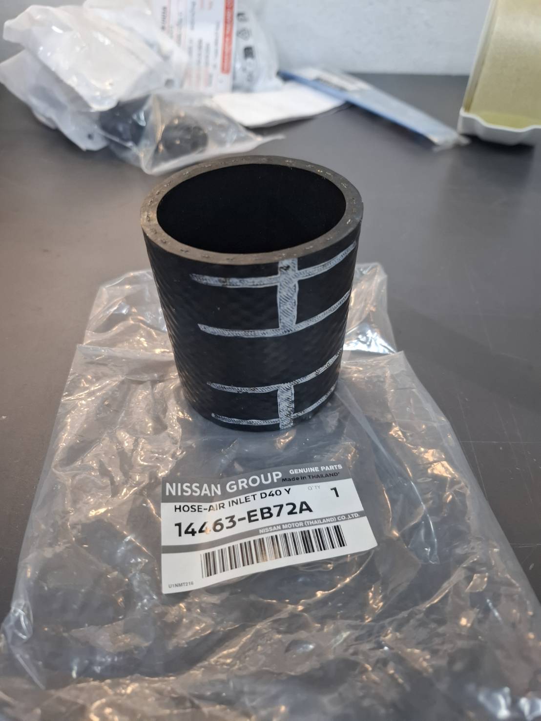 ท่ออินเตอร์เส้นสั้น NISSAN NAVARA CALIBRE D40 14463-EB72A | Shopee Thailand