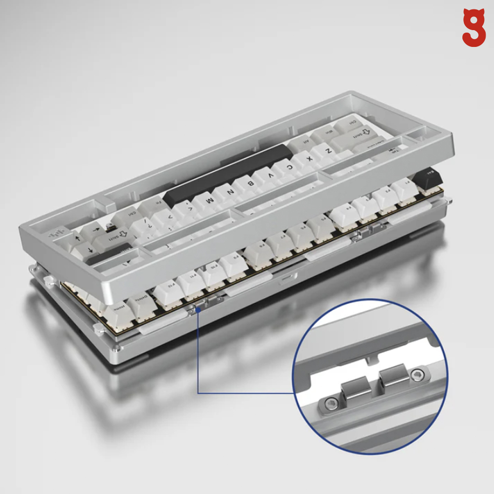 (พร้อมส่งจากไทยจัดส่งภายใน1วัน) WOB Rainy75 PMO Wave75 wave 75 Silver ...