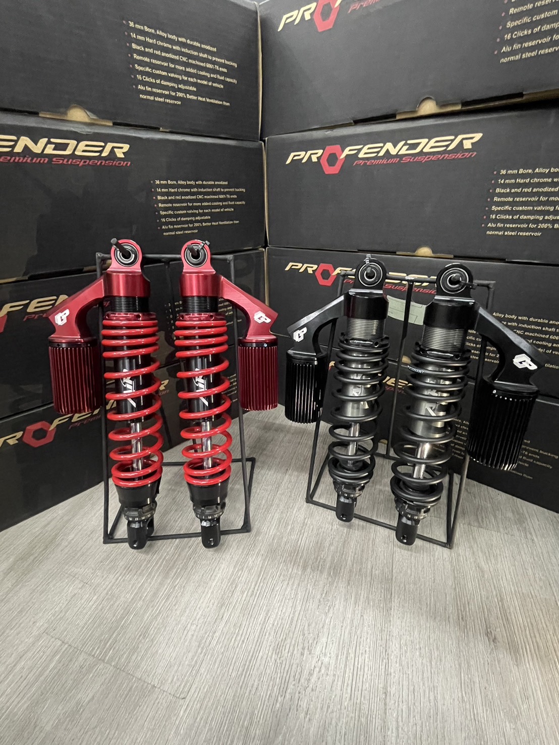 โช๊ค PROFENDER HONDA CLICK160 340mm รุ่น AIR, X-Series ฮอนด้า คลิก160 ...