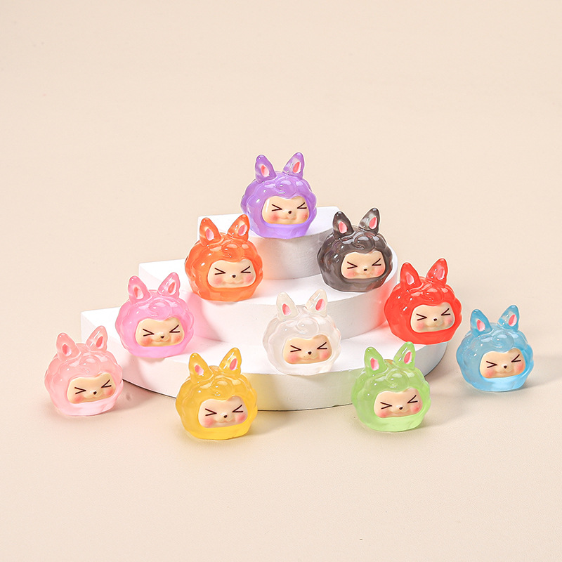 Luminous Small KiKi Micro Landscape Ornament Outdoor Glowing Miniature ...