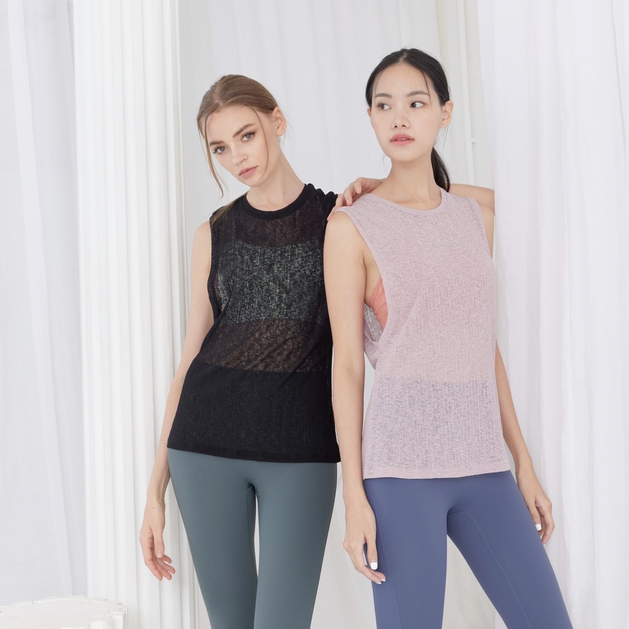 PENNY | Luxx Tank เสื้อกีฬา เสื้อโยคะหญิง แขนกว้าง ผ้าซีทรู *พร้อมส่ง ...