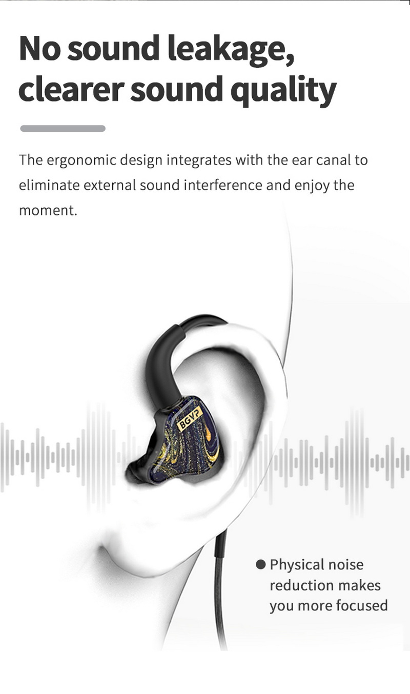 BGVP - Butterfly Pro หูฟัง IEMs หูฟัง Hybrid 2 ไดรเวอร์ 1DD+1BA รองรับ Hi-Res ประกันศูนย์ไทย ...