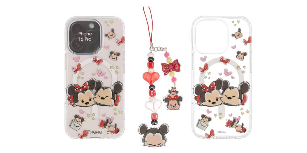 Blue Box x Mickey & Friend เคส iPhone 16 Pro Tsum Tsum Mickey&Minnie in ...