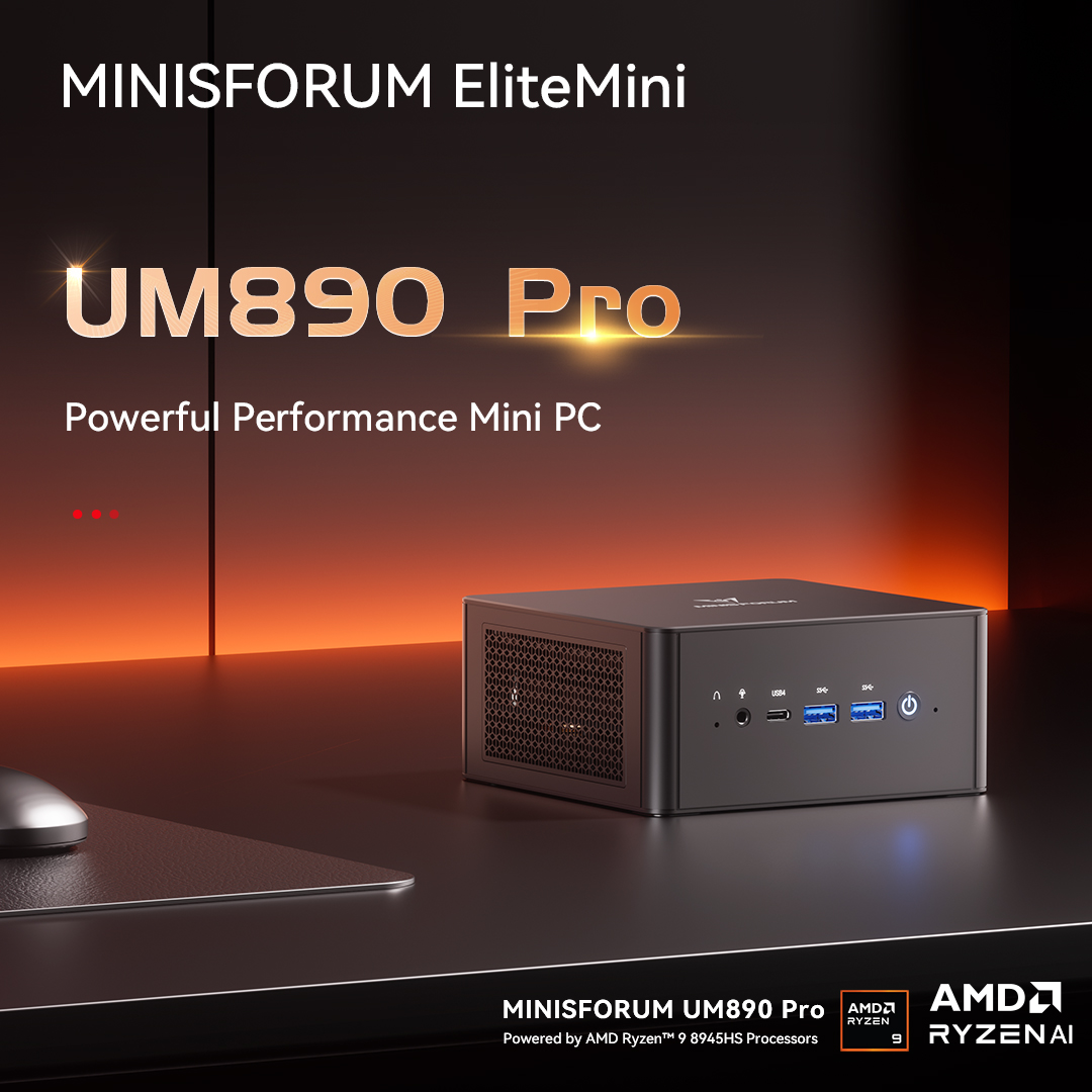 คอมพิวเตอร์ mini-PC Minisforum UM880/890 Pro R7-8845HS/R9-8945HS Zen 4 ...