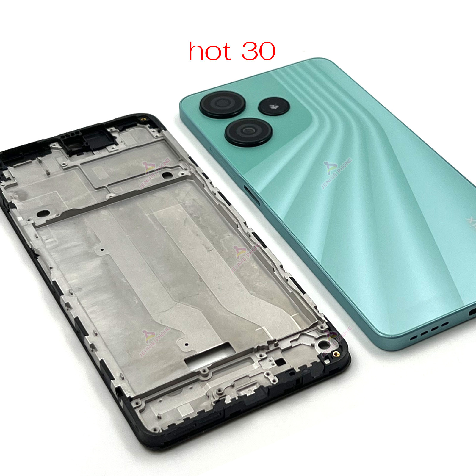 บอดี้ INFIX hot 30 hot30 อะไหล่บอดี้ สำหรับ Infinix hot 30 hot30 ฝาหลัง ...