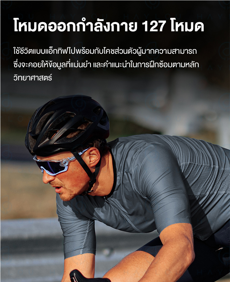 Haylou SmartWatch Runner Solar Neo นาฬิกา สมาร์ทวอทช์ ระบบบลูทูธ 1.53 ...