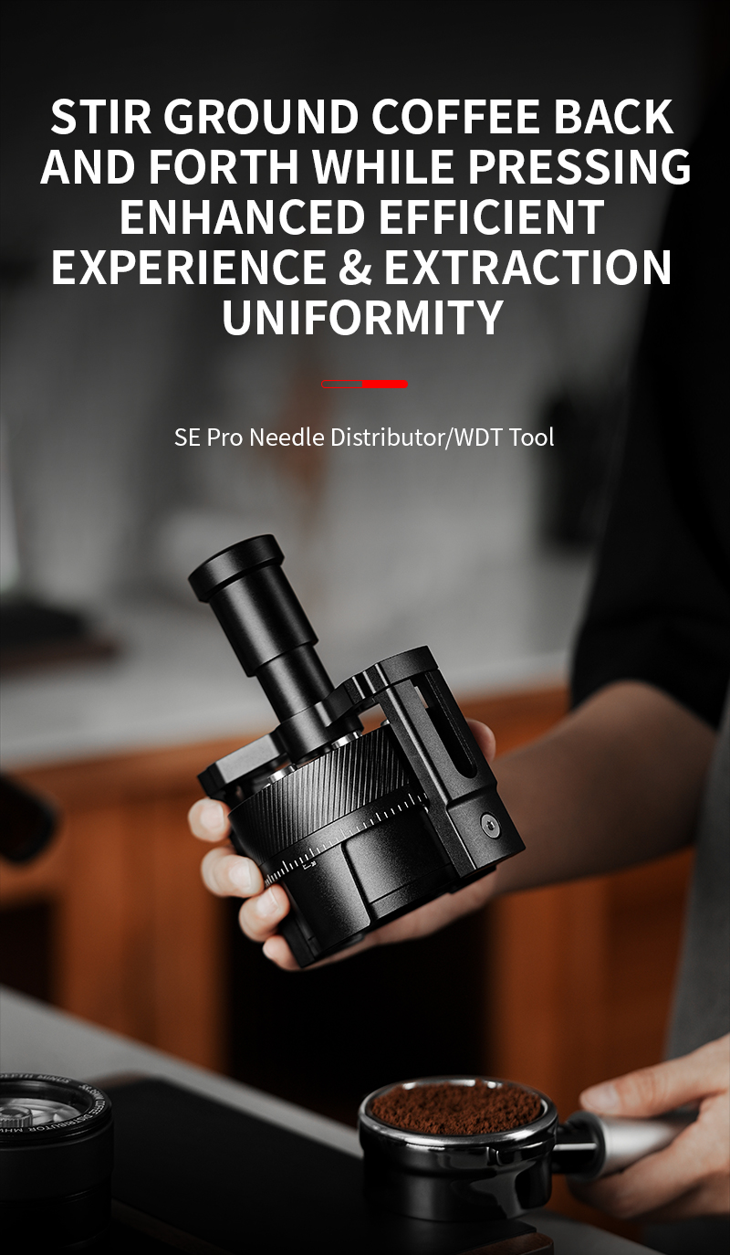 MHW-3BOMBER SE Pro Needle Distributor WDT Tool เข็มเกลี่ยผงกาแฟ ขนาด 58 ...