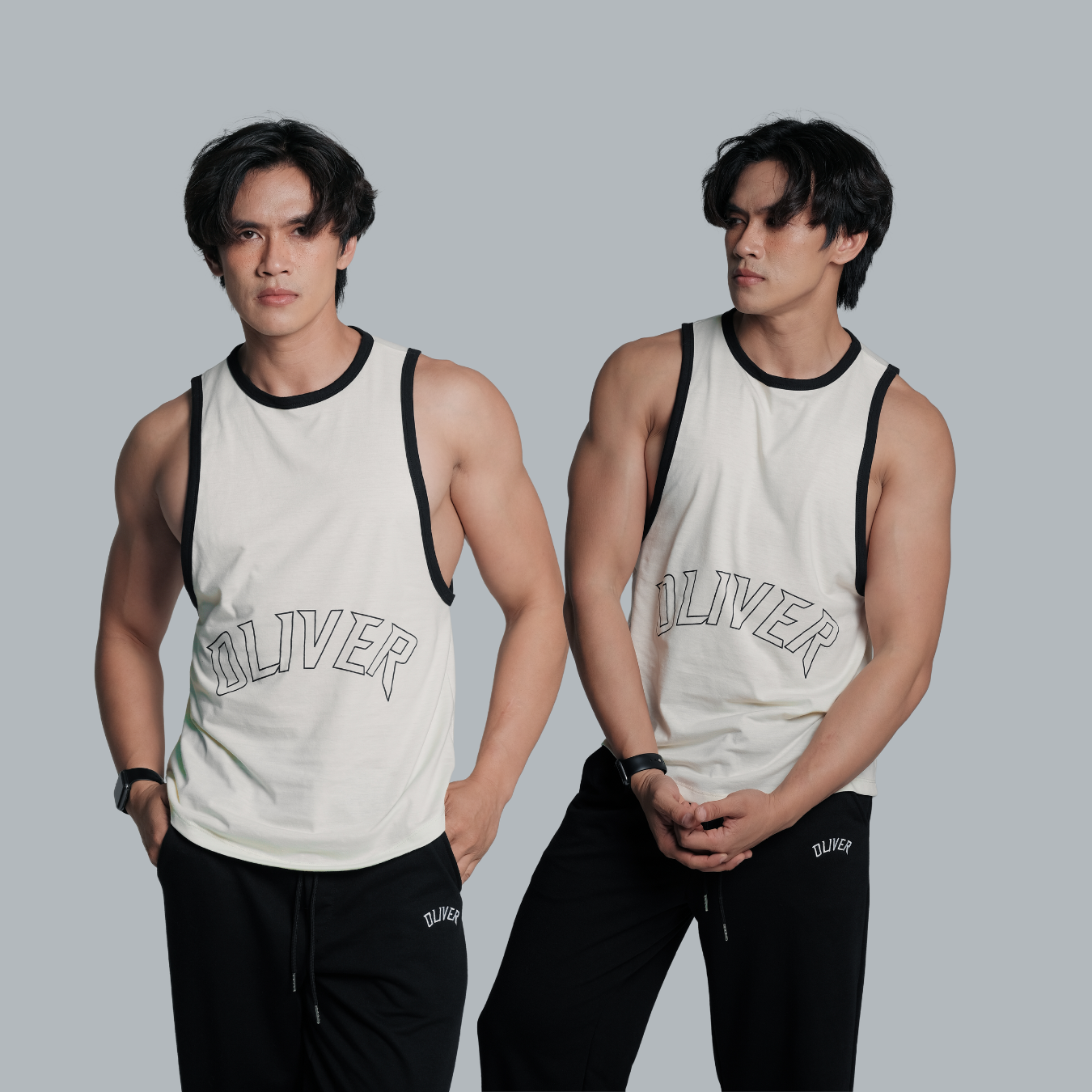 OLIVER MUSCLE - PRIME TANK เสื้อกล้ามผู้ชายใส่ออกกำลังกายเข้ายิม ...