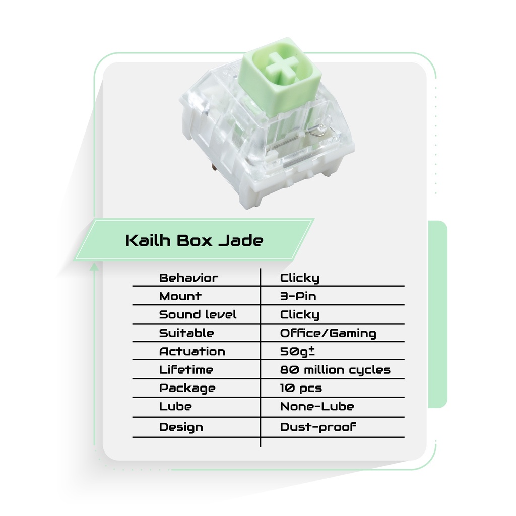 EGA SWITCH สวิตช์เปลี่ยนคีย์บอร์ด Gateron/Gateron Pro/Cherry Black ...