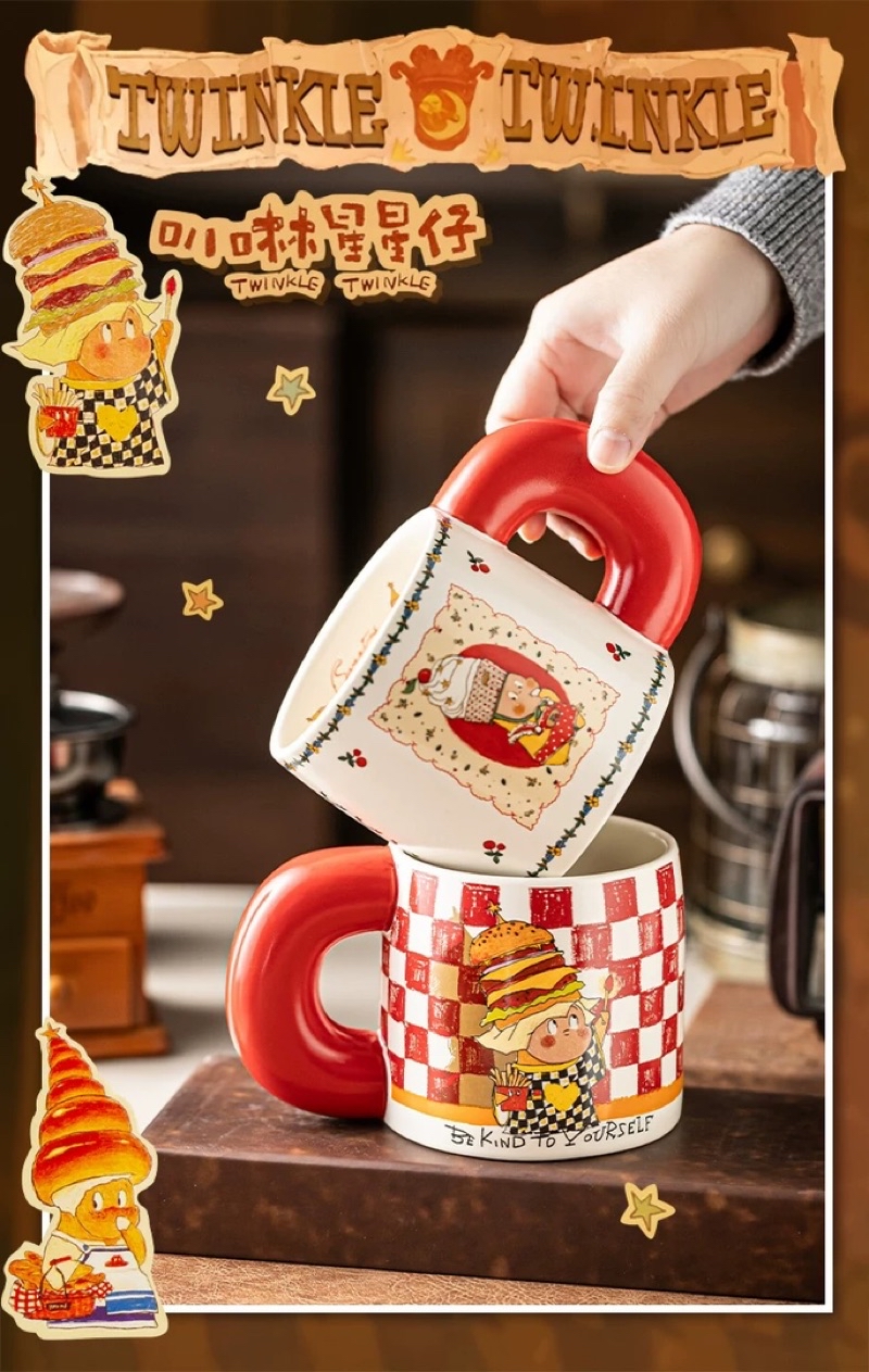 [พร้อมส่ง]แก้วน้ำ twinkle twinkle 13 ลาย | 630ml ลิขสิทธิ์แท้ แถมสติกเกอร์ | เข้าไมโครเวฟได้ ...