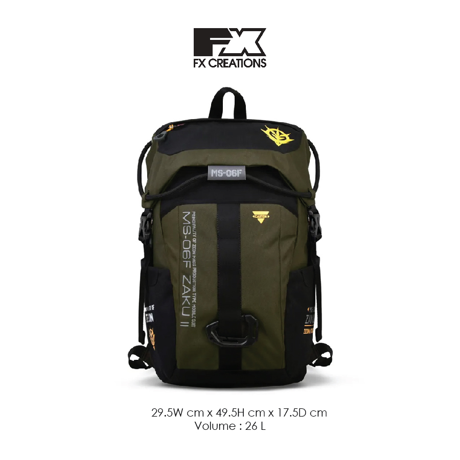FX Creations x GUNDAM BACKPACK กระเป๋าสะพายกันดั้ม MS-06F ZAKU II – AGS ...