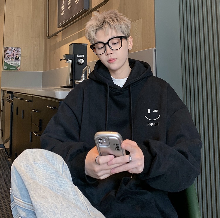 เสื้อแขนยาวผู้ชายแบบมีฮู้ด ผ้านิ่มยืด ทรงสวยระบายอากาศได้ดี รุ่นWY-1914 ...