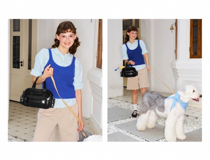 (ส่งจากไทย) MUVA - Mini Boxy กระเป๋าที่ถือได้ 3 แบบ ด้วยมือ, สะพาย และ ...