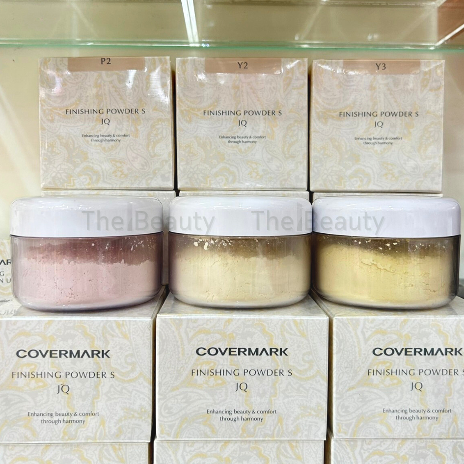 COVERMARK แป้งฝุ่น คัฟเวอร์มาร์ค Finishing Powder S JQ (ไม่มีพัฟในกระปุกนะคะ) เซตเมคอัพ ญี่ปุ่น ...