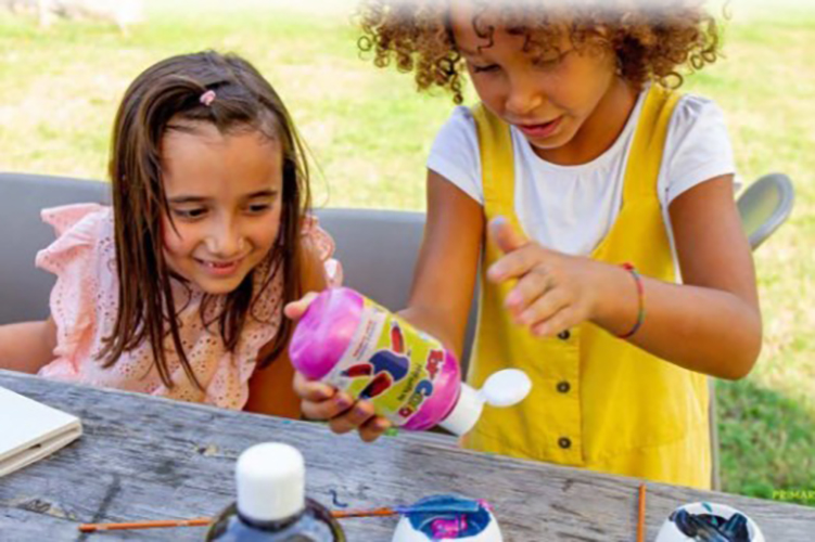 Toycolor สีน้ำ ชุด 24 เฉดสี (สีมาตรฐาน) พร้อมพู่กัน สำหรับเด็ก 3 ขวบ + ล้างออกง่าย MADE IN ITALY ...