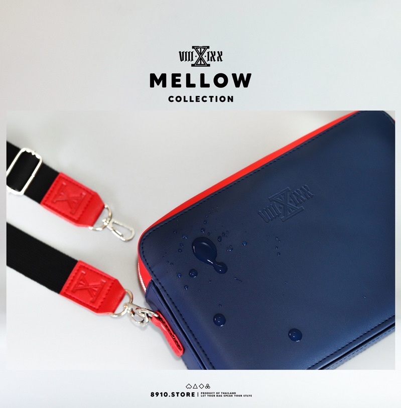 MELLOW กระเป๋าสะพายข้าง 6 แบบสี แถมกล่อง ipad mini หนัง PU กันน้ำ ทรง ...