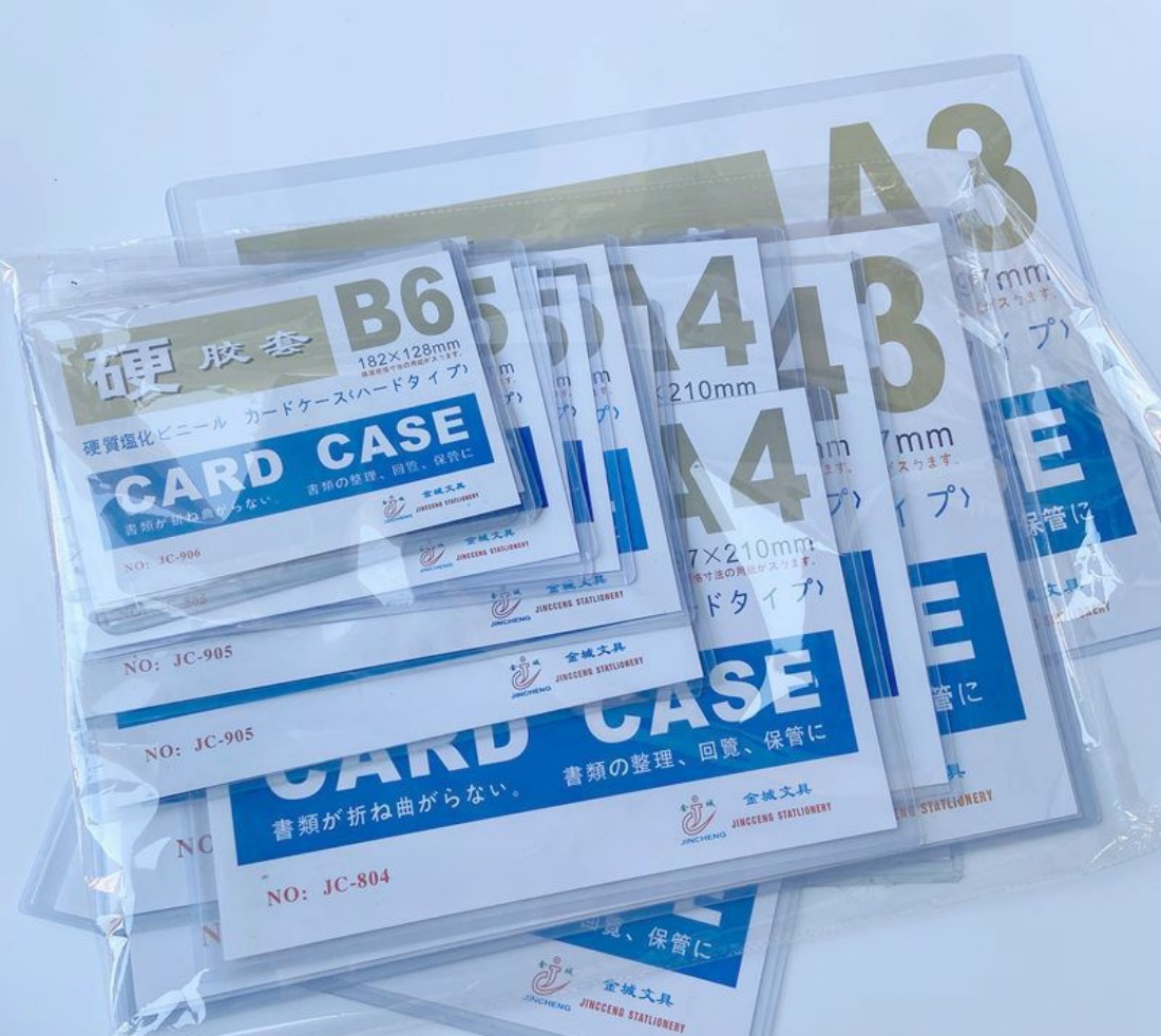 ซองพลาสติกแข็งขนาดA4(ยกกล่อง) Card Case Naki A4(แพ็ค20ใบ) | Shopee Thailand