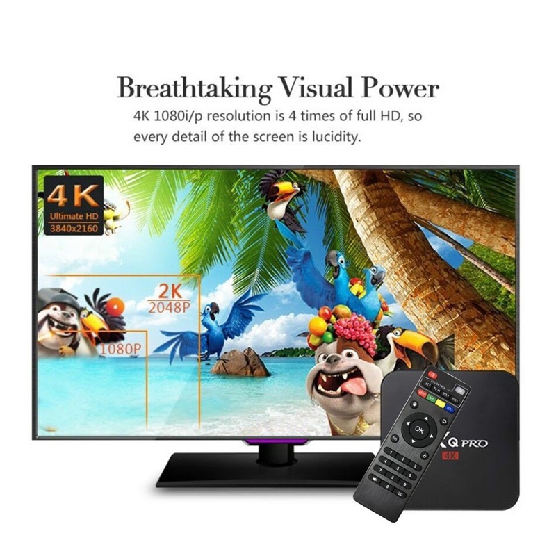 MXQ PRO Android 10 4K/HD TV BOX รองรับ 8GB/128GB Wifi ดูบน Disney hotstar YouTube Netflix กล่อง ...
