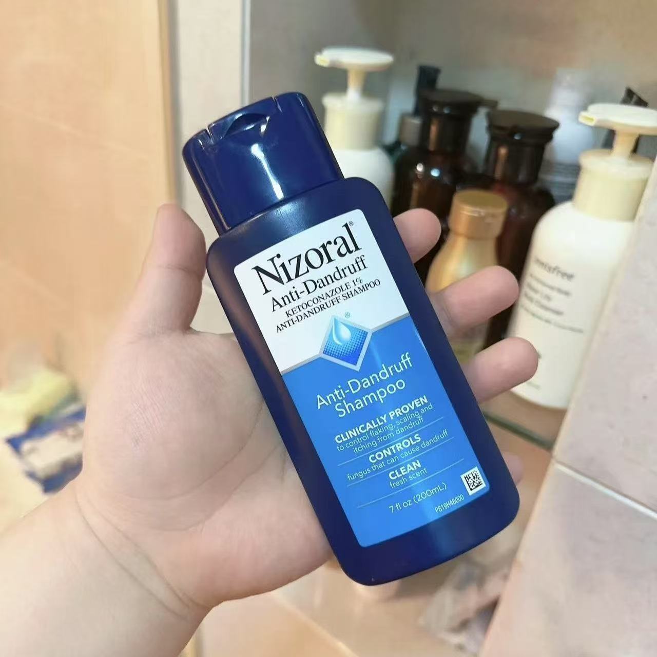 Nizoral Anti-Dandruff Shampoo with Ketoconazole 1% Fresh Fragrance ...