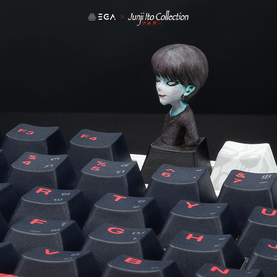 [BOX SET] BLIND BOX Keycap 3D “EGA X JUNJI ITO COLLECTION” กล่องสุ่ม ...