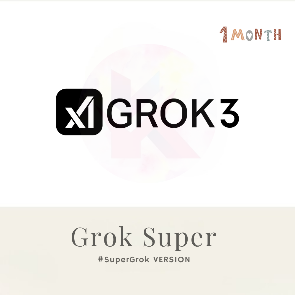 Grok 3 SuperGrok [ คนไทยขาย ] ใช้ได้ทุกโมเดล ใช้งานไม่จำกัด ฟีเจอร์ครบ ใช้ได้ทุกอุปกรณ์ ...