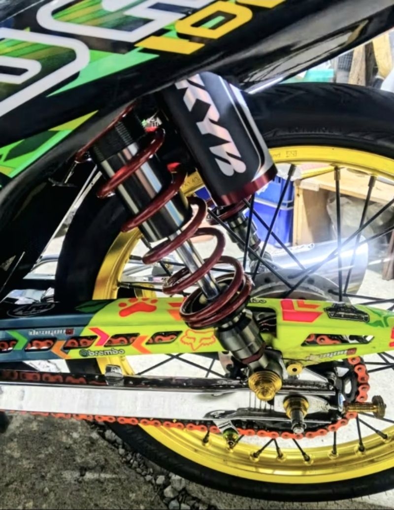 KYB Wave Alpha โช้คแก๊ส เวฟ 110 125 แบรนด์ญี่ปุ่น ของแท้ | Shopee Thailand