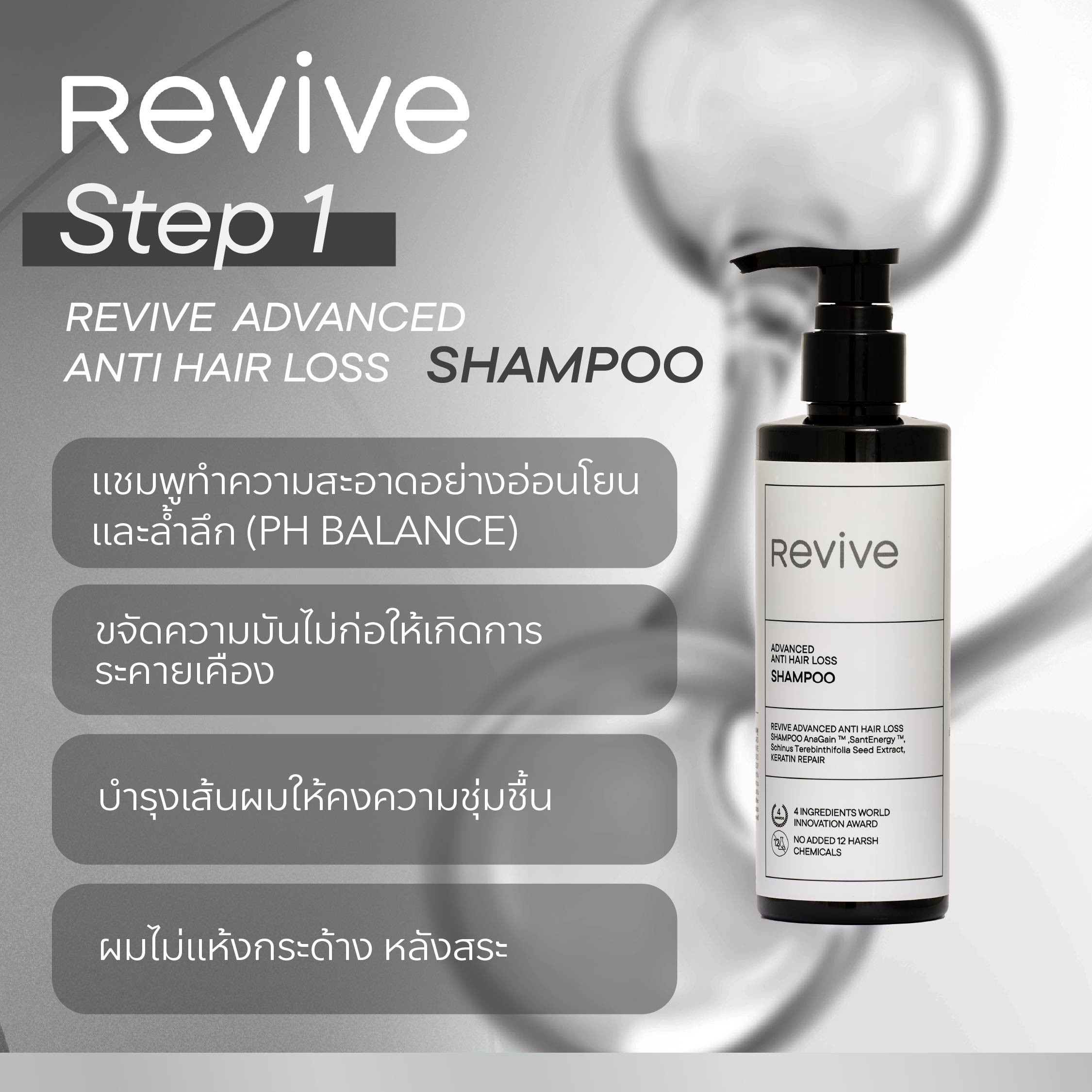 REVIVE Advanced Anti Hair Loss Tonic รีไวฟ์ แอดวานซ์ แอนตี้ แฮร์ ลอส ...