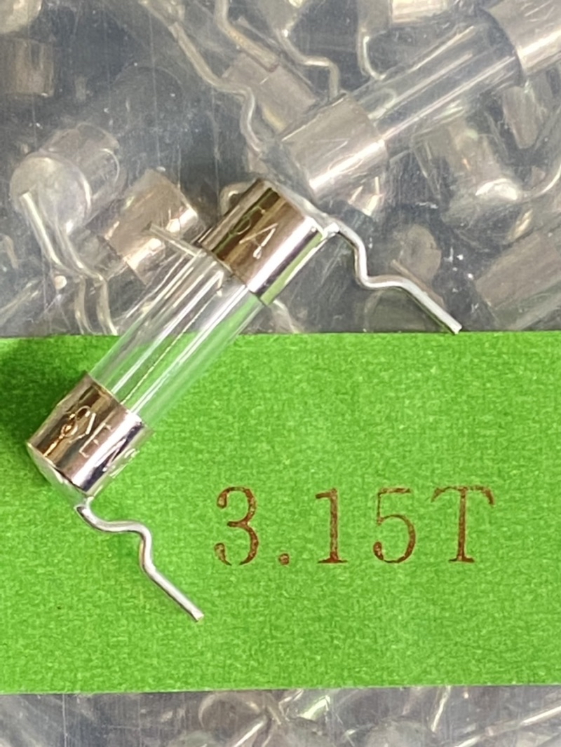 (แพ็ค10ตัว) FUSE 3.15A 250V ฟิวส์หลอดแก้ว แบรนด์NIPPON JAPAN T3.15A ...